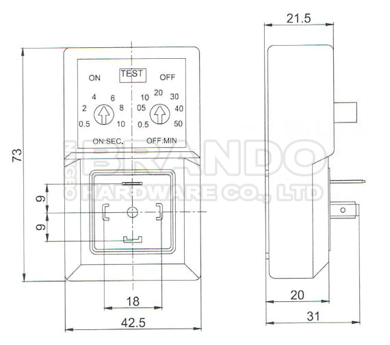 Digital Electric Timer Switch For Water Auto Drain Solenoid Valve